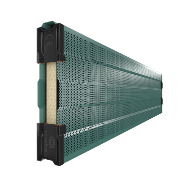 Aluminum acoustic panel MA1 - Metalesa