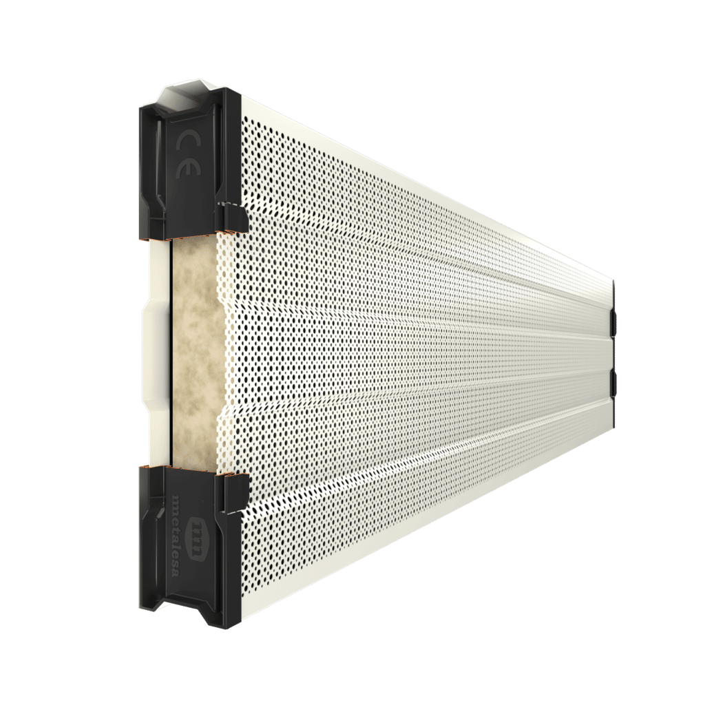 Aluminum acoustic panel MA2 - Metalesa