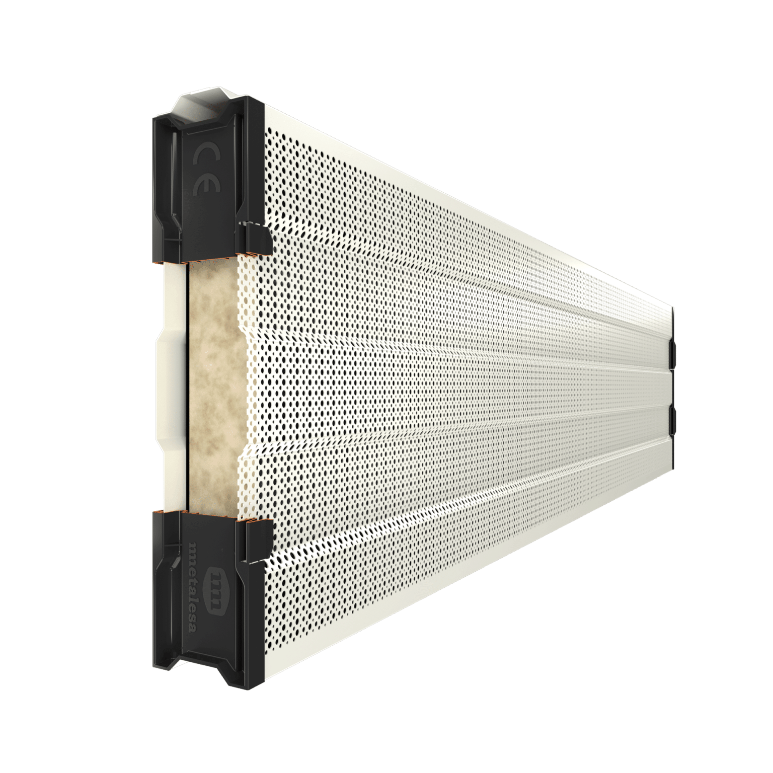 Aluminum acoustic panel MA2 - Metalesa