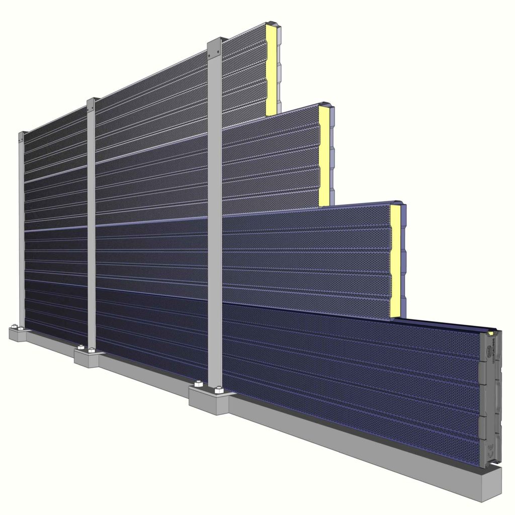 Steel acoustic panel MG5 - Metalesa