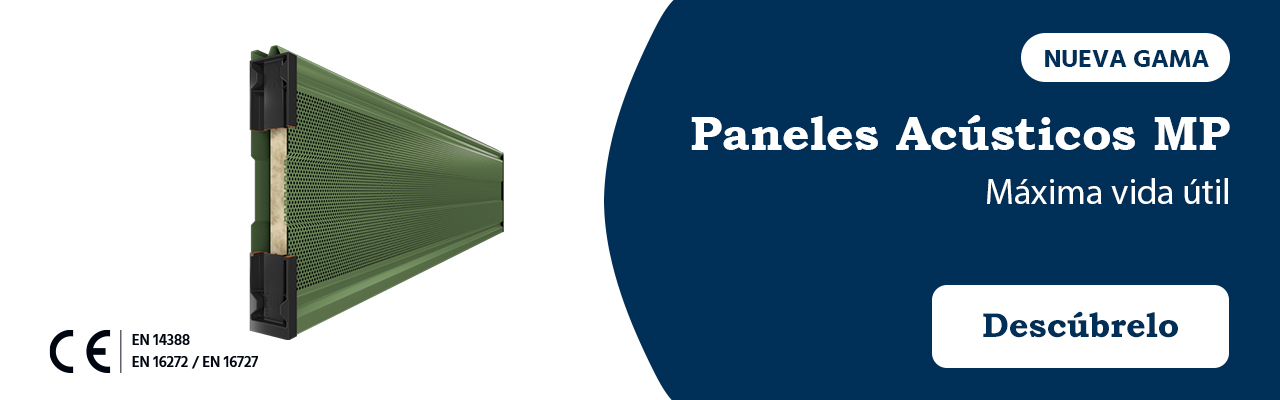 Panel acústico METAGREEN - Metalesa