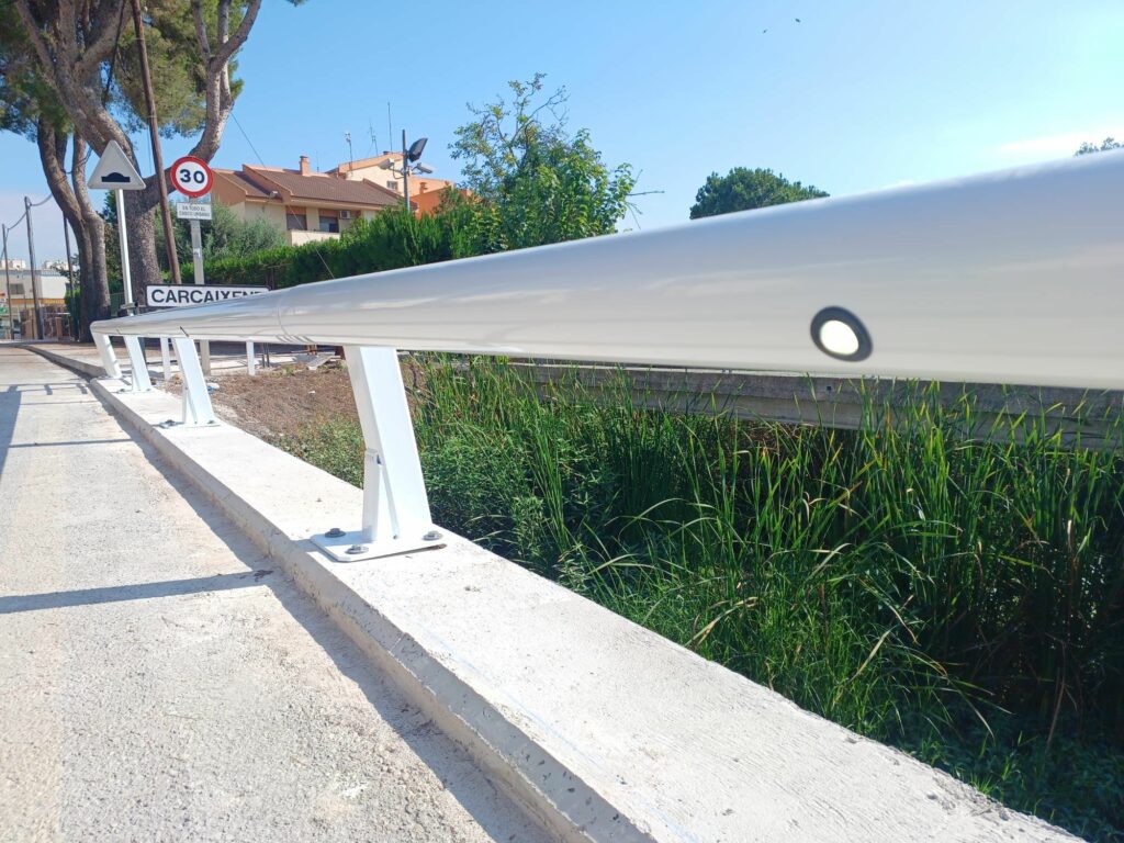 Mejora de los accesos en la entrada sur de Carcaixent (Valencia) - Metalesa